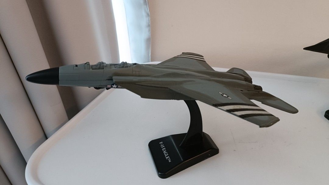 F-15 Eagle & F-117 Nighthawk Model Aircraft, Hobbies & Toys, Toys ...