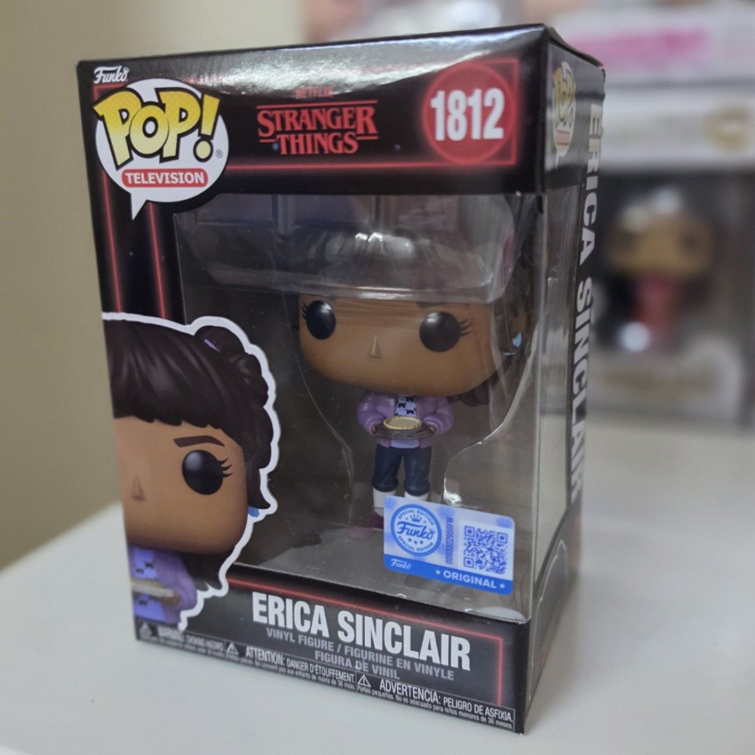 Funko Pop Stranger Things Erica Sinclair SPECIAL EDITION, Hobbies ...