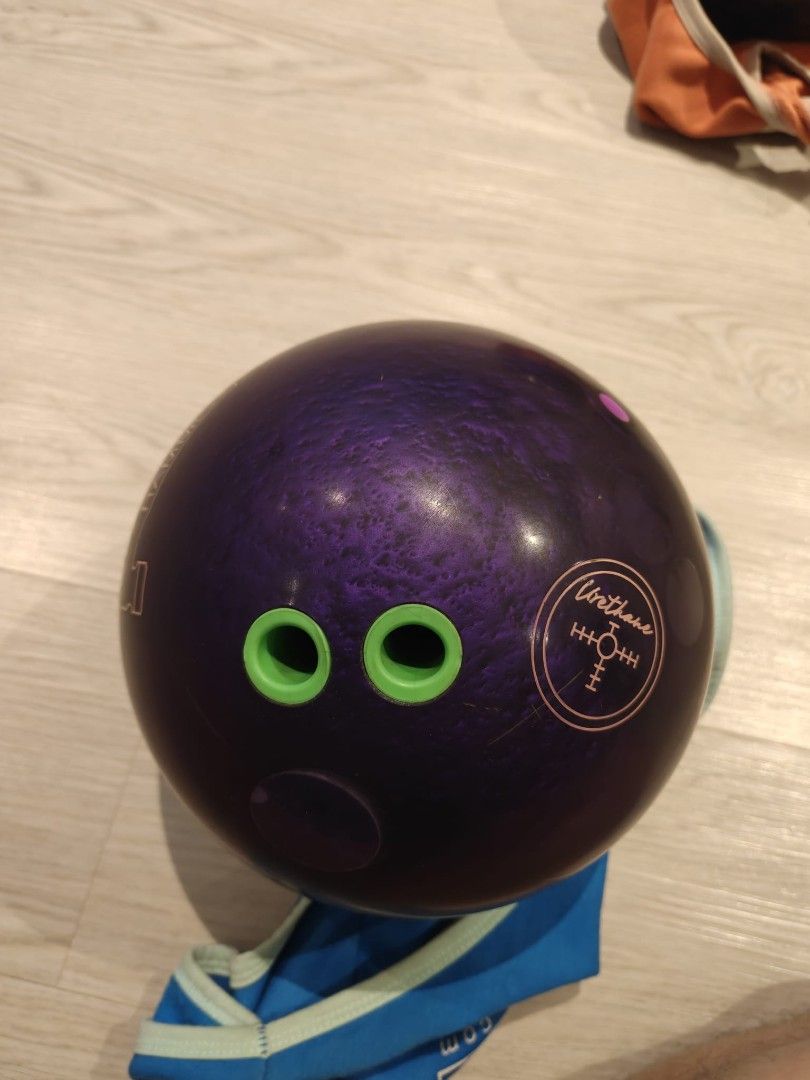 Hammer Urethane Bowling Ball - Purple, Sports Equipment, Sports & Games ...