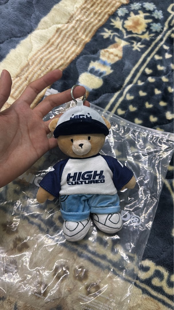 High Cultured Keychain Teddy Bear (Limited Edition), Hobbies & Toys ...