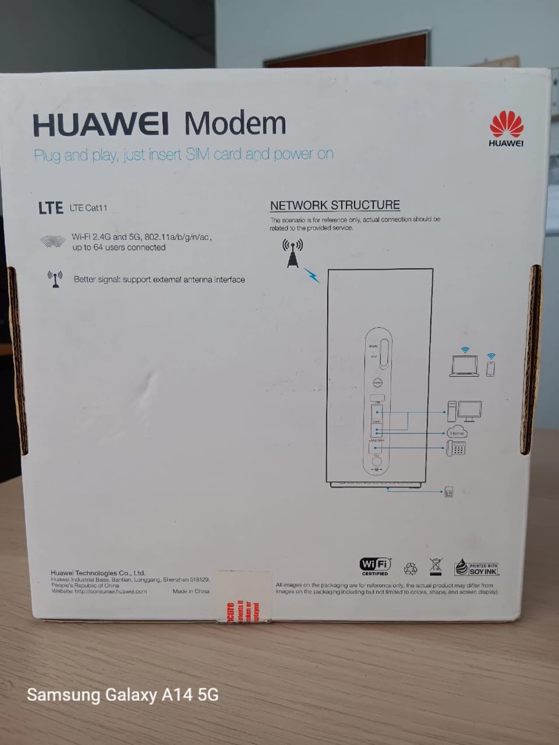 Huawei LTE Cat11 Modem, Computers & Tech, Parts & Accessories ...