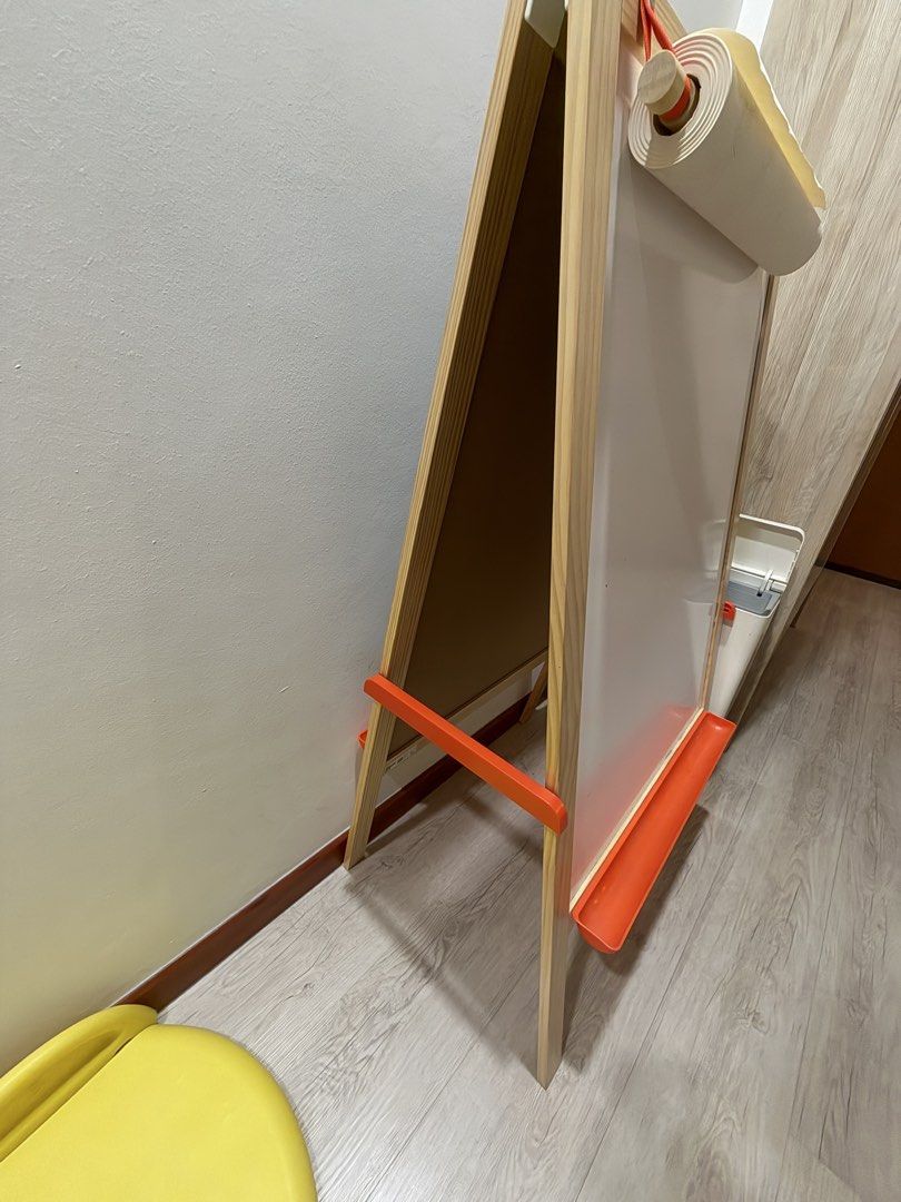 IKEA MALA Easel - Whiteboard & Chalkboard, Babies & Kids, Baby Nursery ...