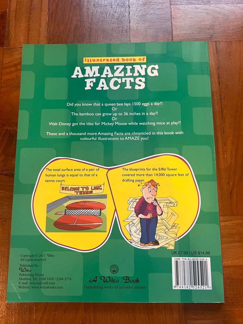 Illustrated Book of Amazing Facts, Hobbies & Toys, Books & Magazines ...