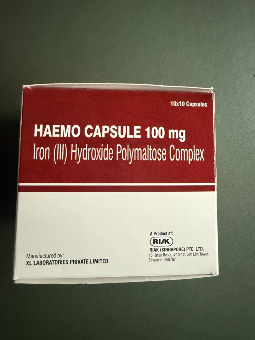 Iron tablet, Health & Nutrition, Health Supplements, Vitamins ...