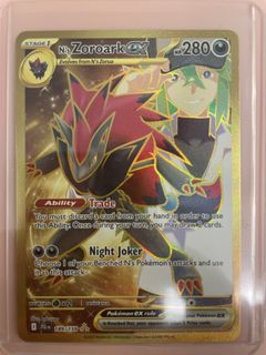 100%Authentic gem mint full art Journey Together N’s Zoroark ex ...