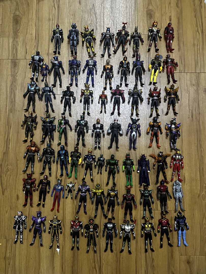 Kamen Rider Action Figure Sofubi, Hobbies & Toys, Toys & Games on Carousell