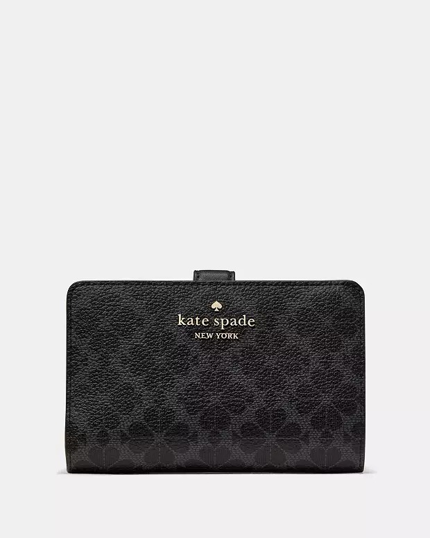 Kate Spade Spade Flower Medium Bifold Wallet, Women's Fashion, Bags ...