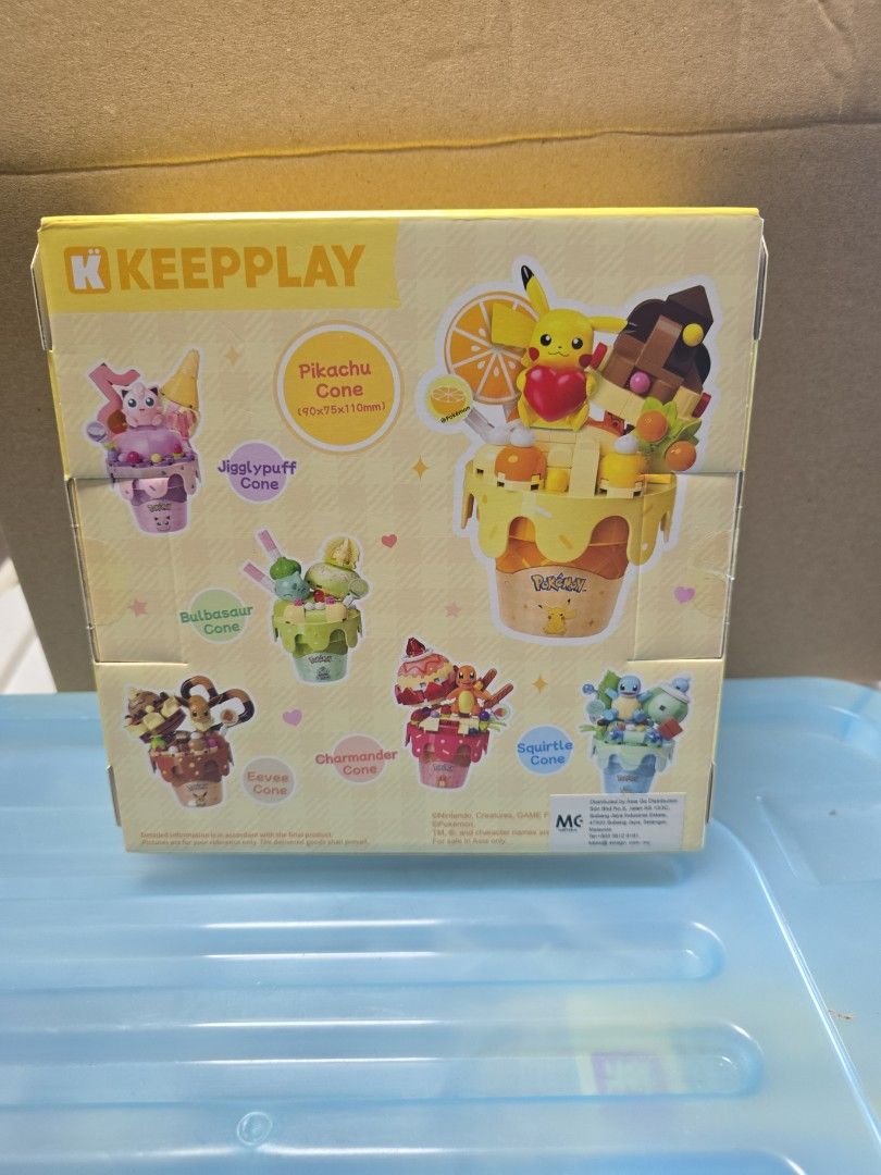 KeepPlay Pokemon Pikachu Cone Figure, Hobbies & Toys, Toys & Games on ...