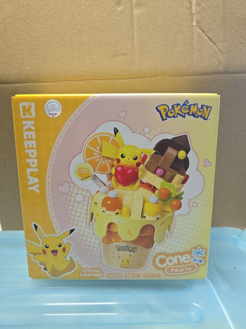 KeepPlay Pokemon Pikachu Cone Figure, Hobbies & Toys, Toys & Games on ...
