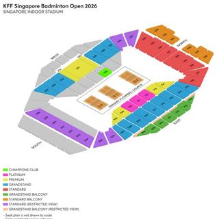 KFF Singapore Badminton Open 2026 Tickets - Section 228 Final, Tickets ...