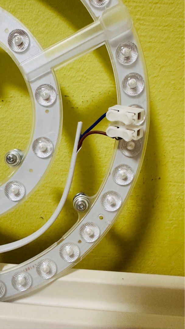 LED Circular Lamp, Furniture & Home Living, Lighting & Fans, Lighting ...