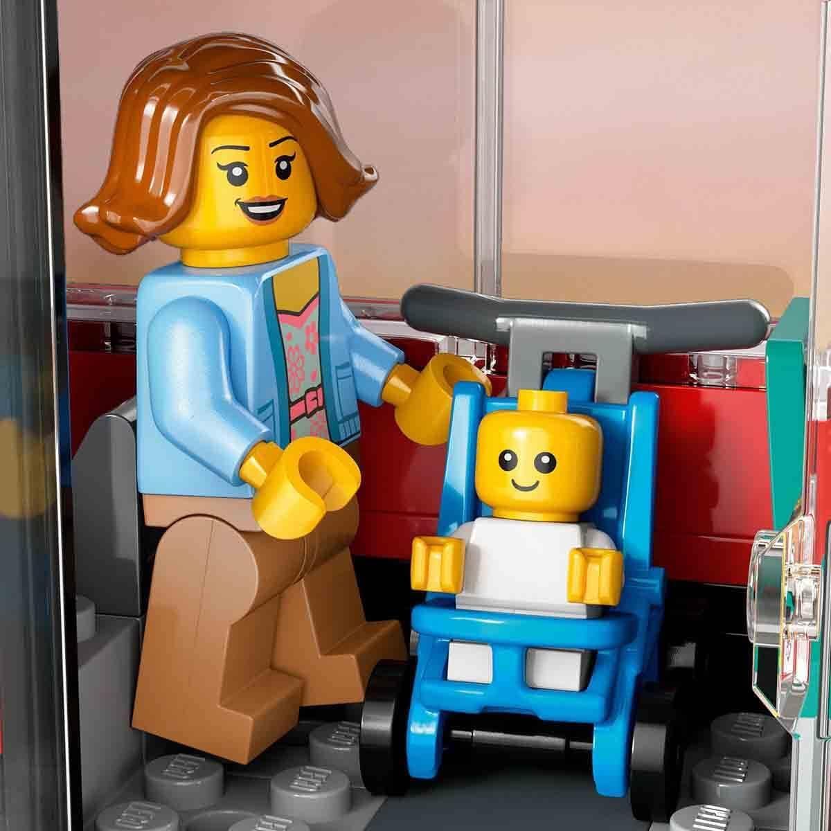 LEGO City Red Double-Decker Sightseeing Bus 60407 (384 Pieces) Toy ...