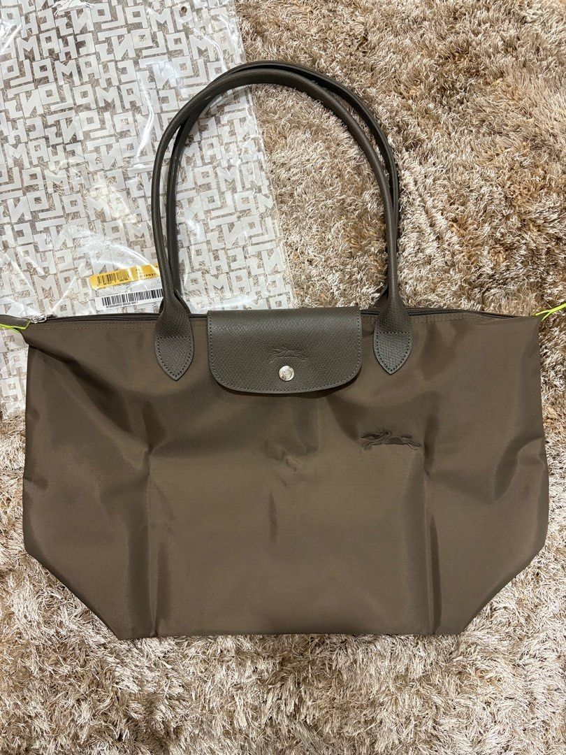 Longchamp Le Pliage Tote Bag Terra, Luxury, Bags & Wallets on Carousell