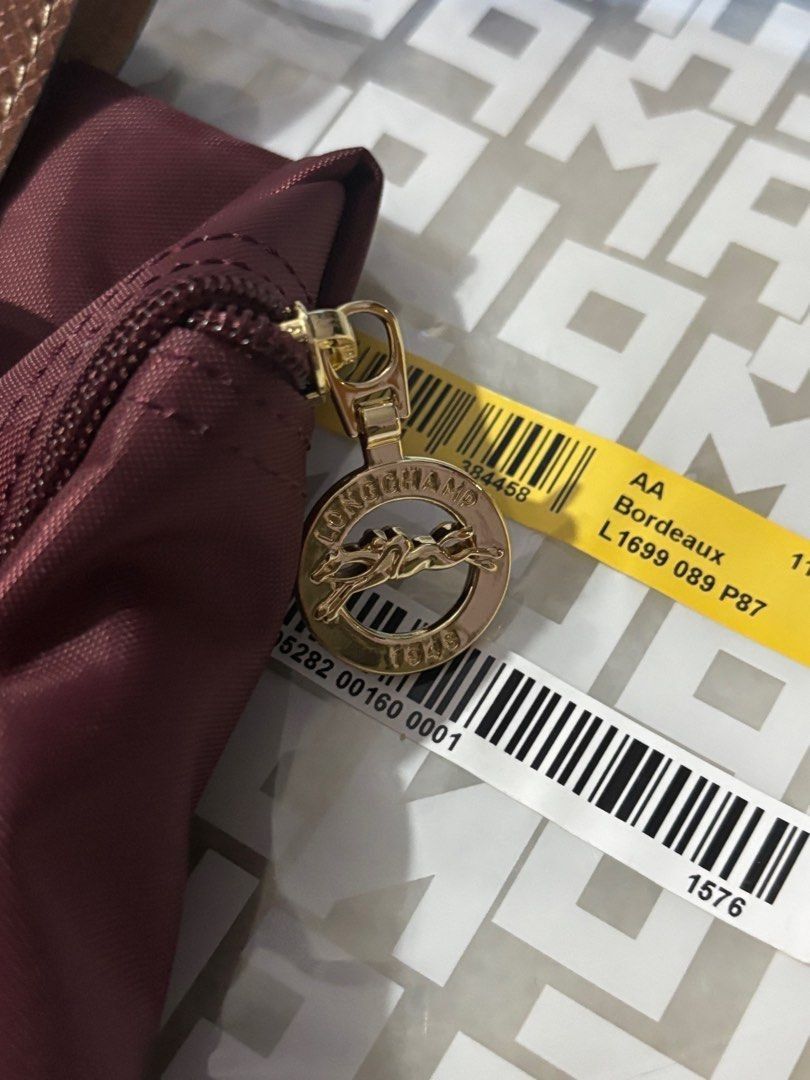 Longchamp Original Backpack in Burgundy, Luxury, Bags & Wallets on ...
