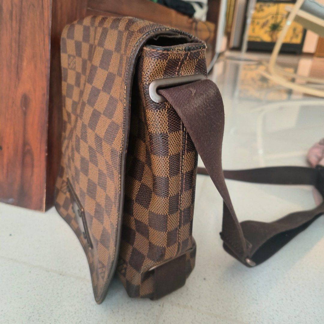 Louis Vuitton Damier Ebene Messenger Bag, Luxury, Bags & Wallets on ...