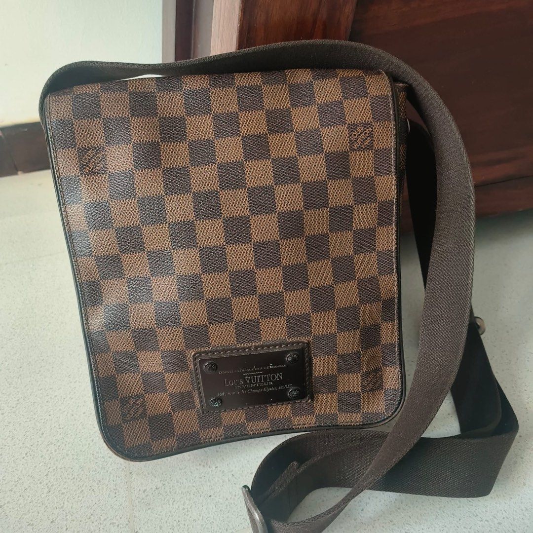 Louis Vuitton Damier Ebene Messenger Bag, Luxury, Bags & Wallets on ...