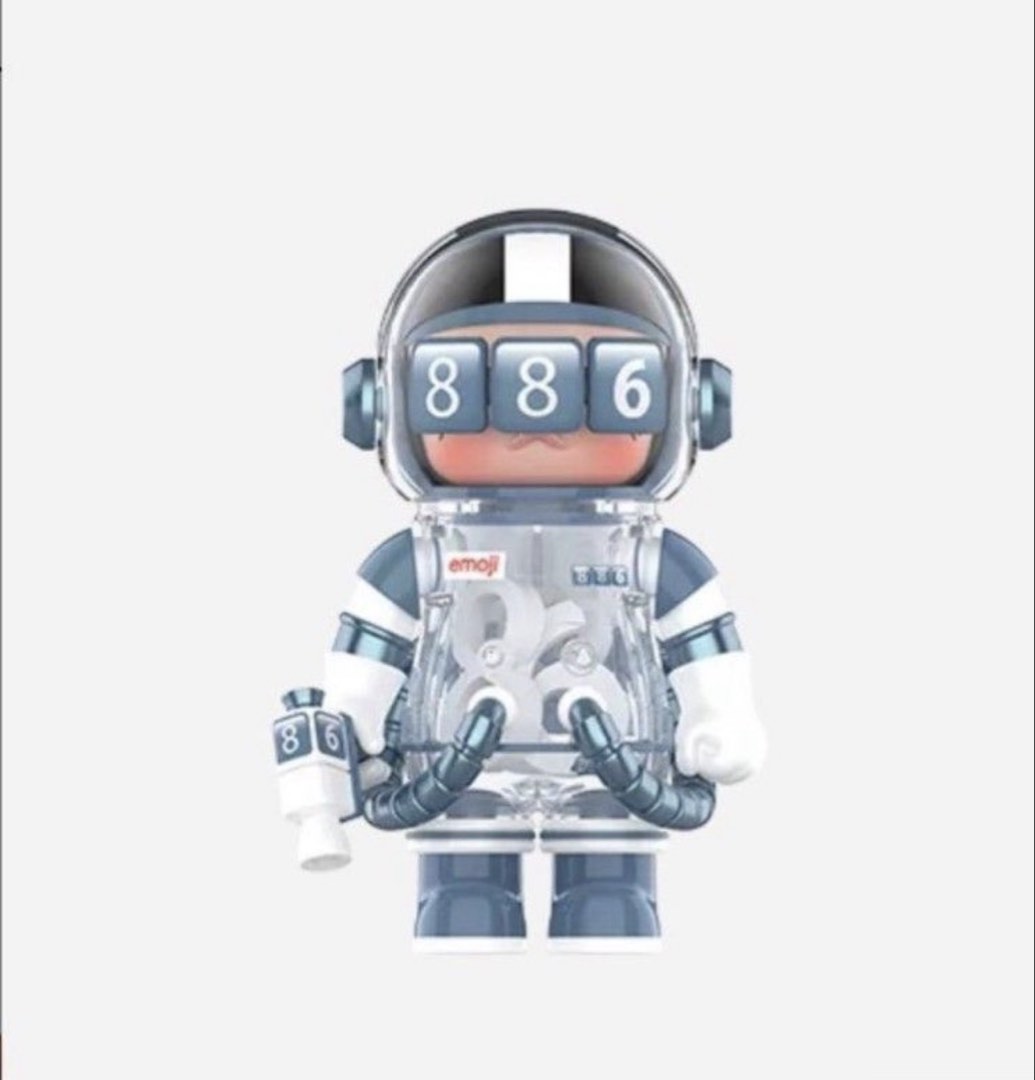Mega Space Molly 100% x Emoji 886 Popmart Blindbox Figurine, Hobbies ...