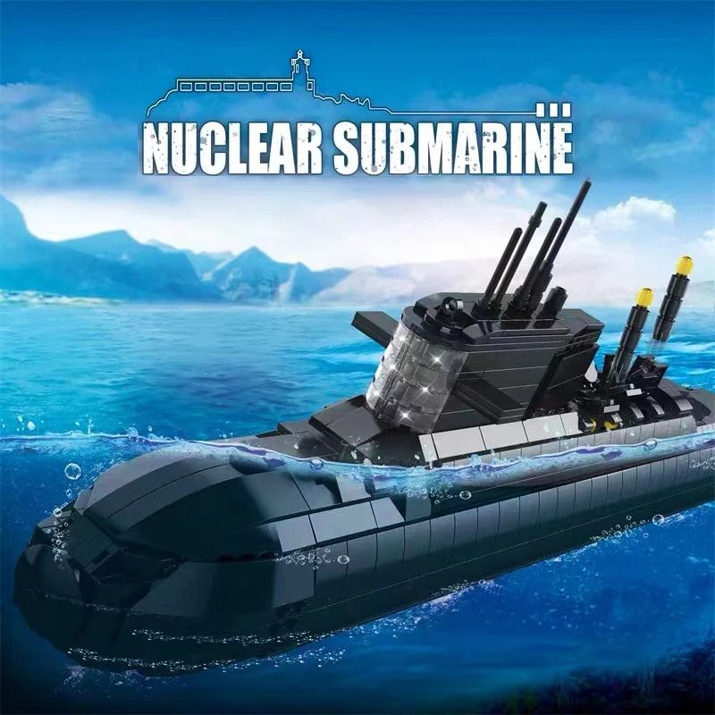 Military Large The type 094 Strategic Nuclear Submarine Building Blocks ...