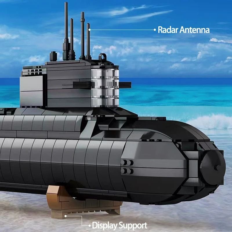 Military Large The type 094 Strategic Nuclear Submarine Building Blocks ...