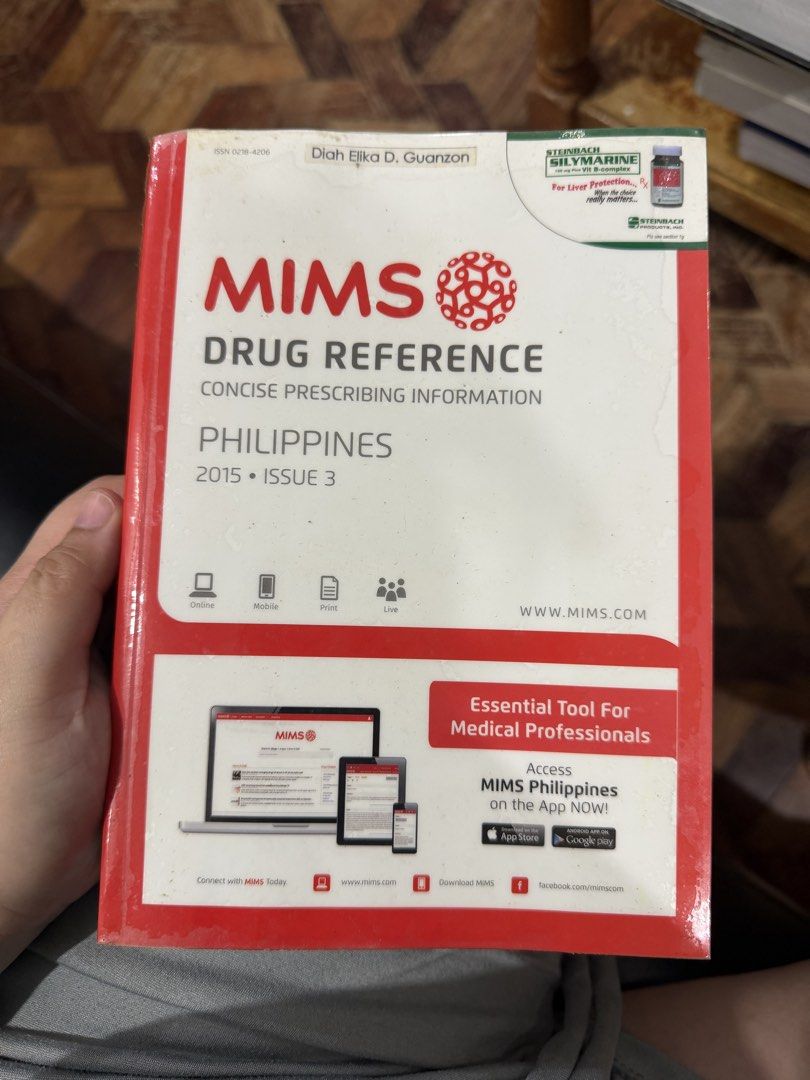 MIMS Drug Reference Philippines 2015, Hobbies & Toys, Books & Magazines ...