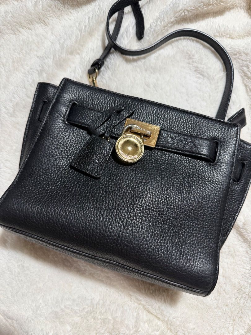 MK Black Hamilton Crossbody bag, Luxury, Bags & Wallets on Carousell