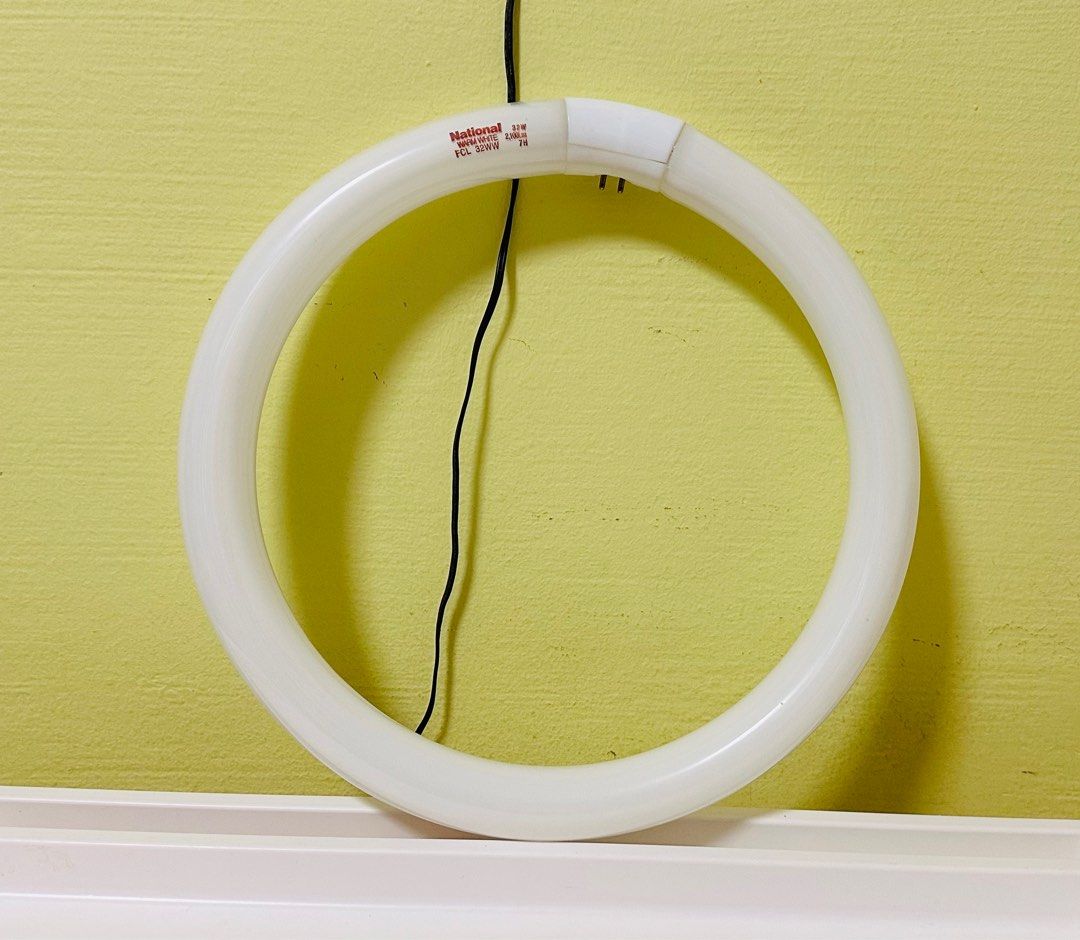 National Circular Fluorescent Lamp, Furniture & Home Living, Lighting ...