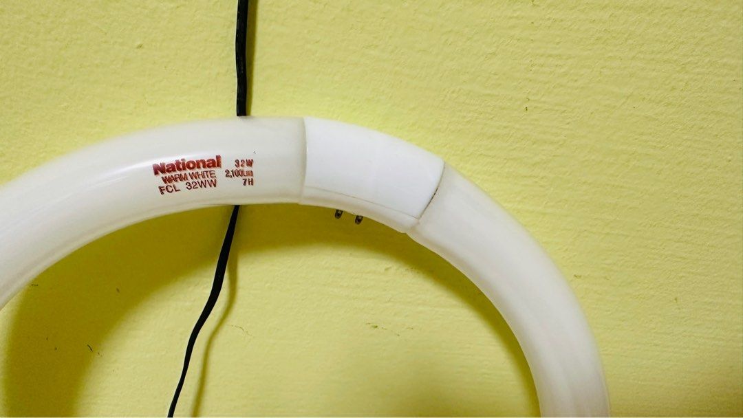 National Circular Fluorescent Lamp, Furniture & Home Living, Lighting ...