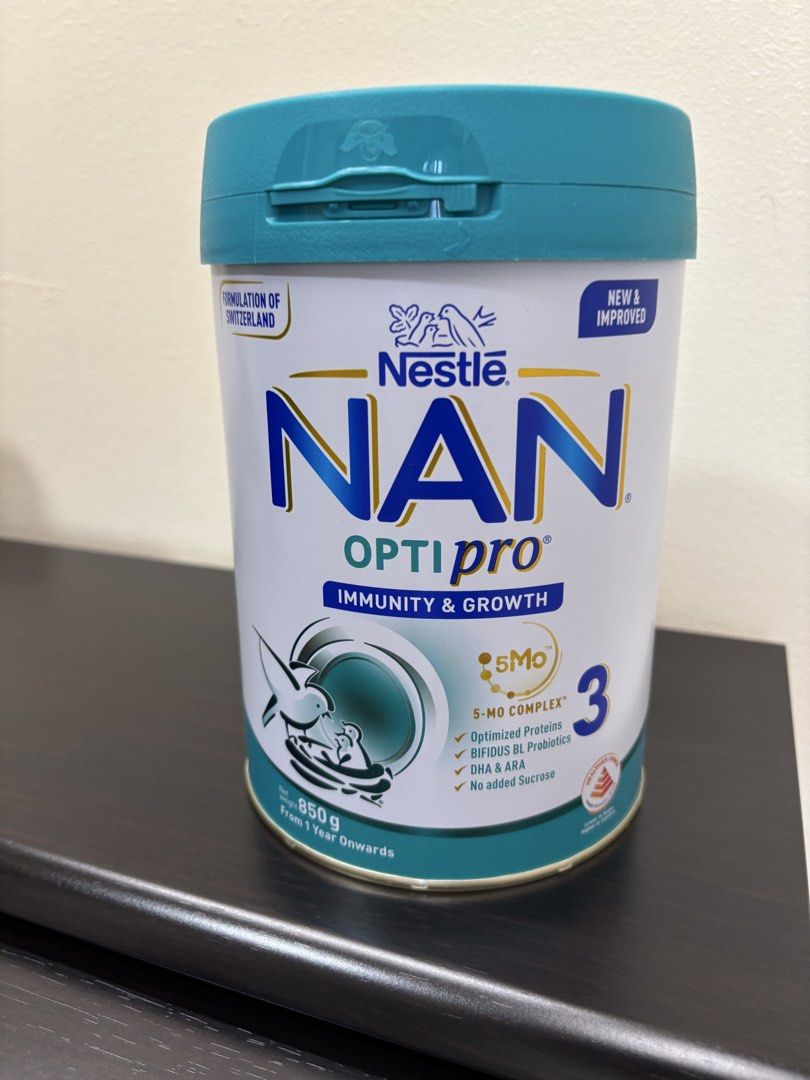 Nestle NAN Optipro 3 Baby Formula 800g, Babies & Kids, Nursing ...