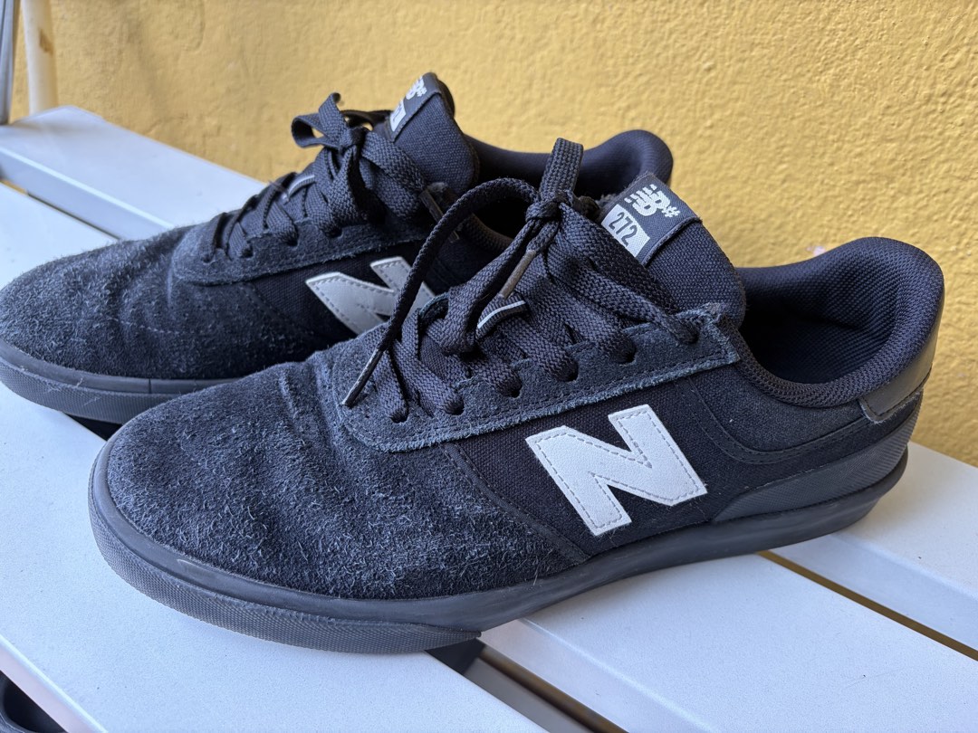 New Balance # 272 Numeric Black white, Men's Fashion, Footwear ...