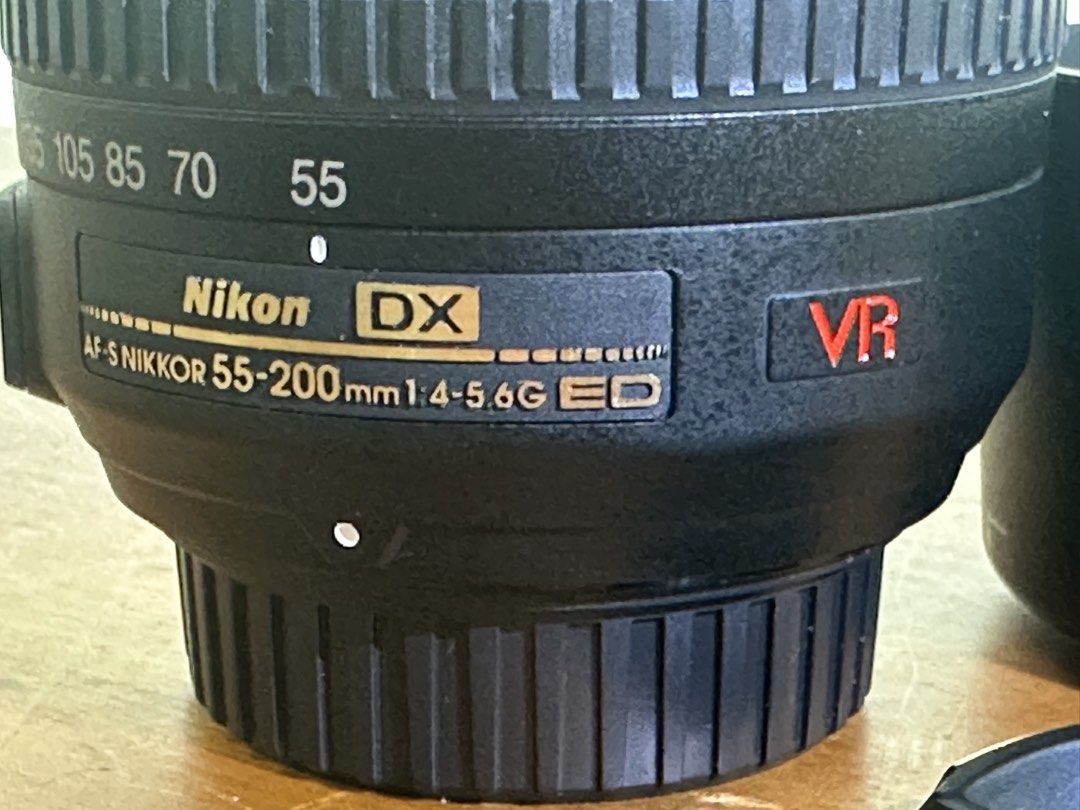 Nikon DX AF-S Nikkor 55-200mm f/4-5.6G ED VR Lens, Photography, Lens ...