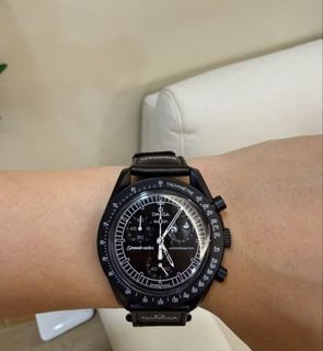 Omega x swatch moon swatch mission to mercury, Men's Fashion, Watches ...