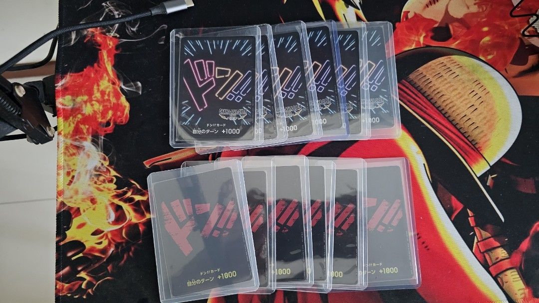 One Piece TCG collectible Don cards, foil, special limited edition don ...