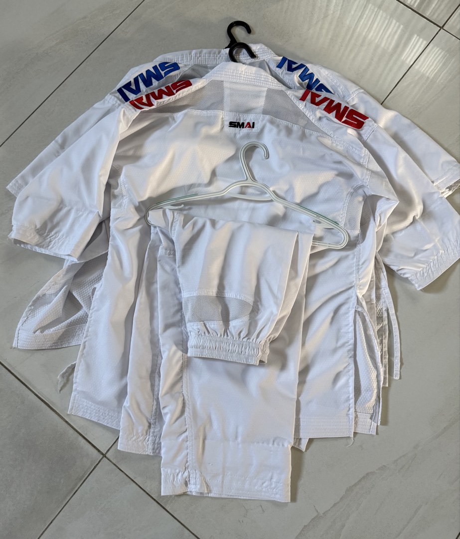 Original SMAI Kumite Pro Fighter Karate Gi Set, Babies & Kids, Babies ...