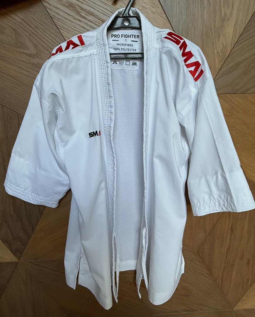 Original SMAI Kumite Pro Fighter Karate Gi Set, Babies & Kids, Babies ...