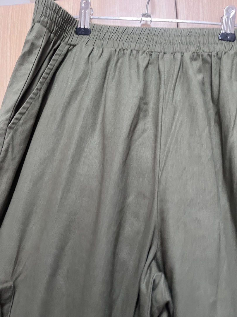 Pacsun Olive Green Cargo Pants, Women's Fashion, Bottoms, Other Bottoms ...