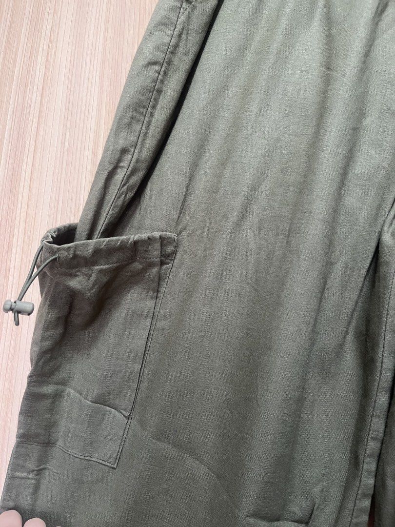 Pacsun Olive Green Cargo Pants, Women's Fashion, Bottoms, Other Bottoms ...