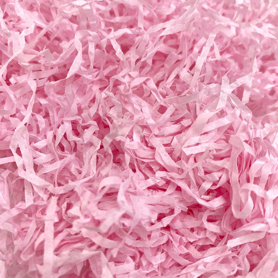 Pink Shredded Paper Packaging Filler, Hobbies & Toys, Stationery ...