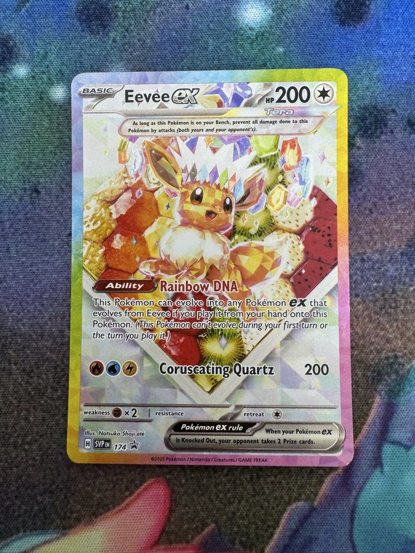 Pokemon Fruit Eevee Promo, Hobbies & Toys, Toys & Games on Carousell