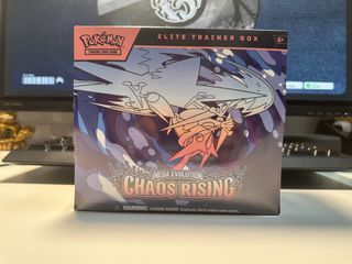 Pokemon Mega Evolution Chaos Rising Elite Trainer Box ETB, Hobbies ...