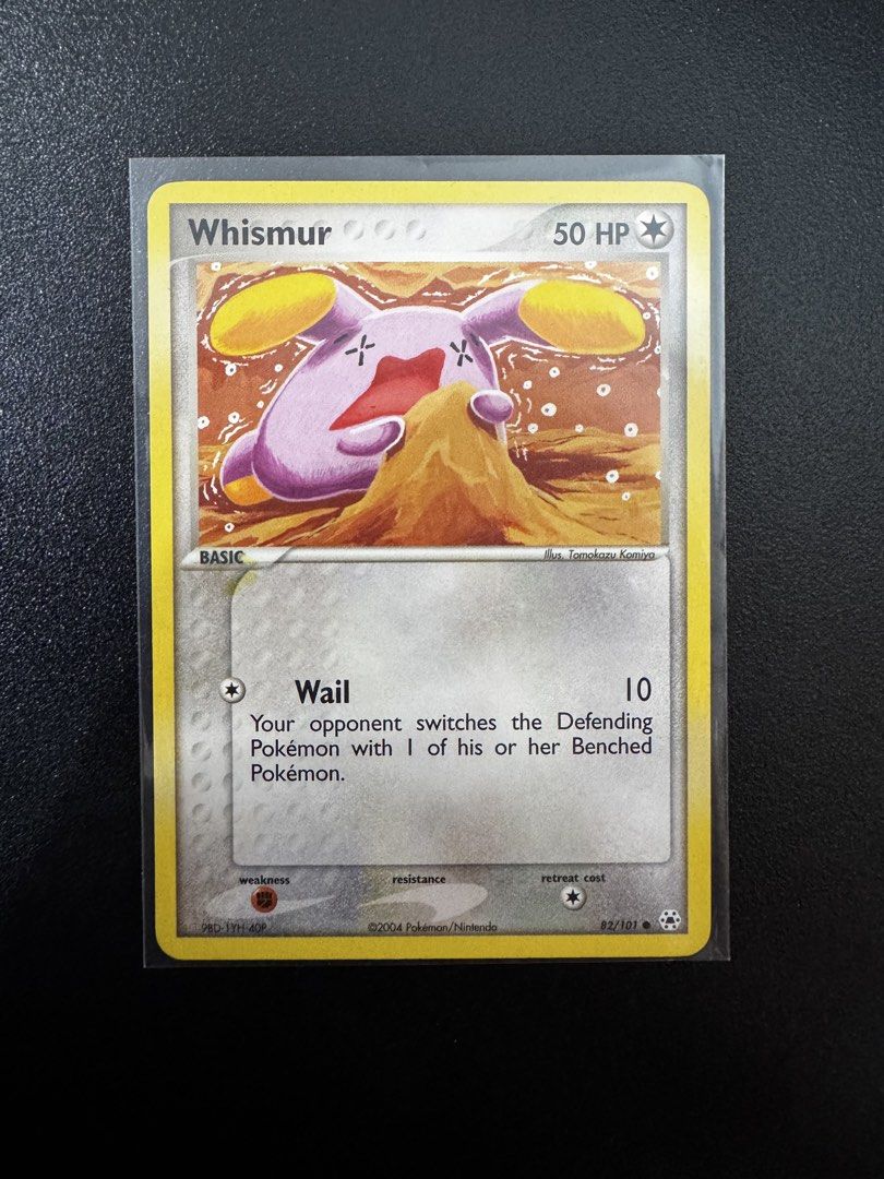 Pokemon TCG Card - Whismur (82/101) - Tomokazu Komiya, Hobbies & Toys ...