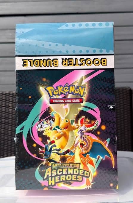 Pokemon TCG Mega Evolution Ascended Heroes Booster Bundle, Hobbies ...