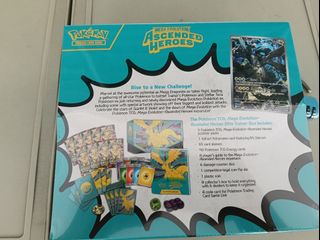 (Shrinked )Pokemon TCG Mega Evolution Ascended Heroes Elite Trainer Box ...
