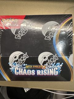 Pokemon TCG Mega Evolution Chaos Rising Booster Box, Hobbies & Toys ...