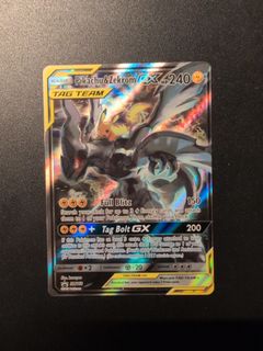 Pikachu & Zekrom GX TAG TEAM Pokemon Card, Hobbies & Toys, Memorabilia ...