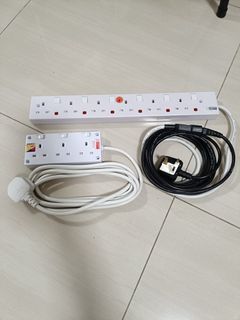 Power Socket.3 Layer, TV & Home Appliances, Electrical, Adaptors ...