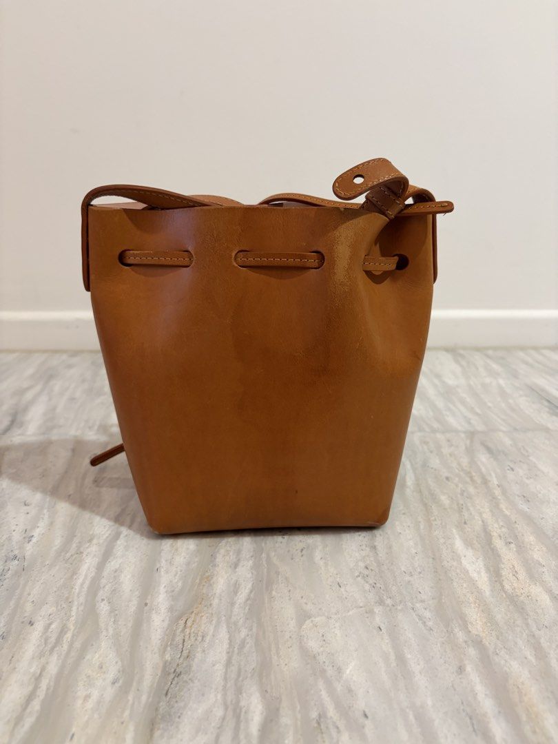 Preloved Mansur Gavriel Mini Bucket Bag, Women's Fashion, Bags ...