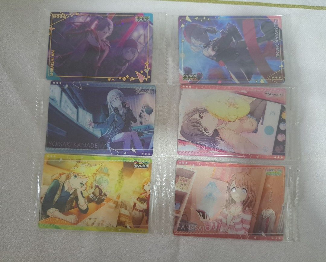 Project Sekai Wafer Cards - Various Characters, Hobbies & Toys ...