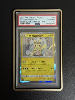 PSA 10 EASTER PIKACHU 055, Hobbies & Toys, Toys & Games on Carousell