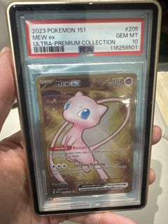 2023 Pokemon Mew EX Ultra Rare PSA 10 Gem MT 193/165, Hobbies & Toys ...