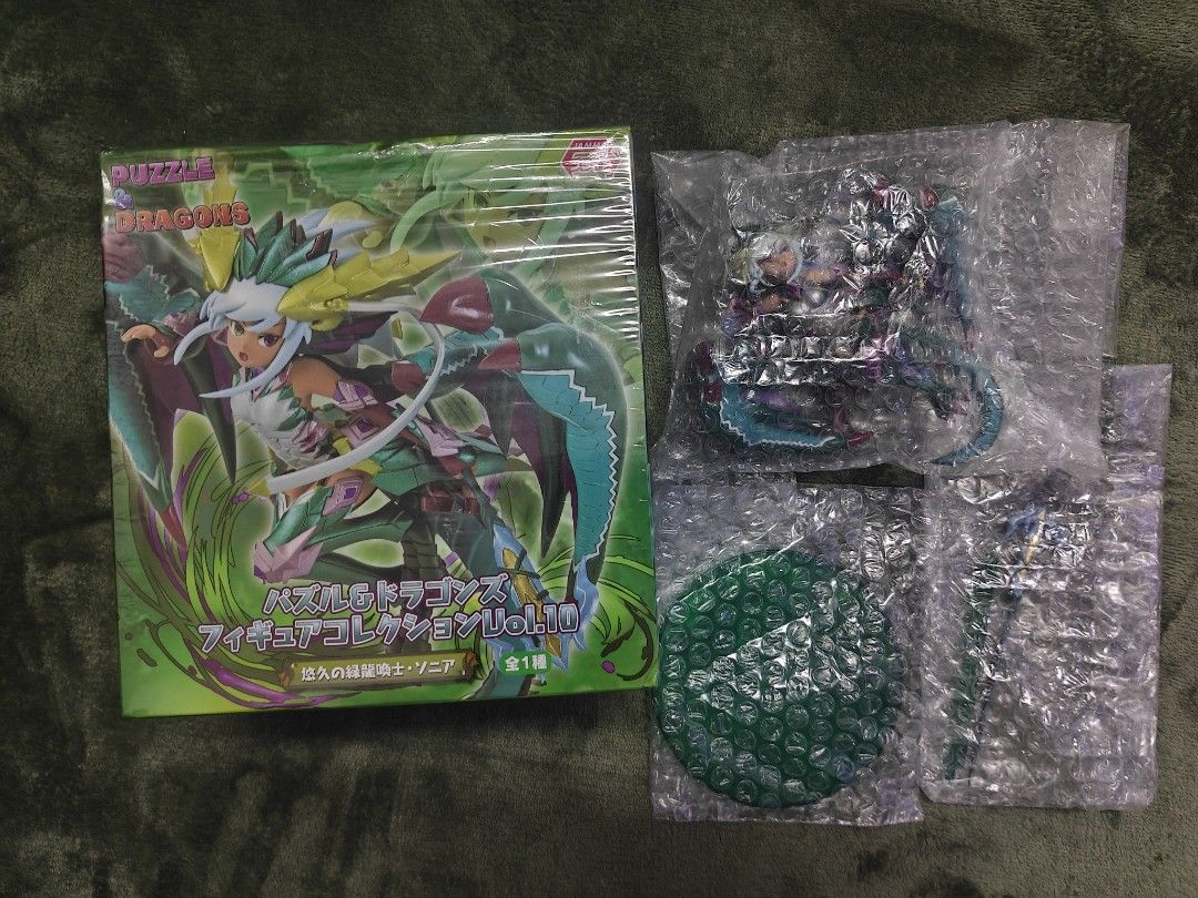 Puzzle & Dragons Figure Collection: Eternal Green Dragon Caller, Sonia ...